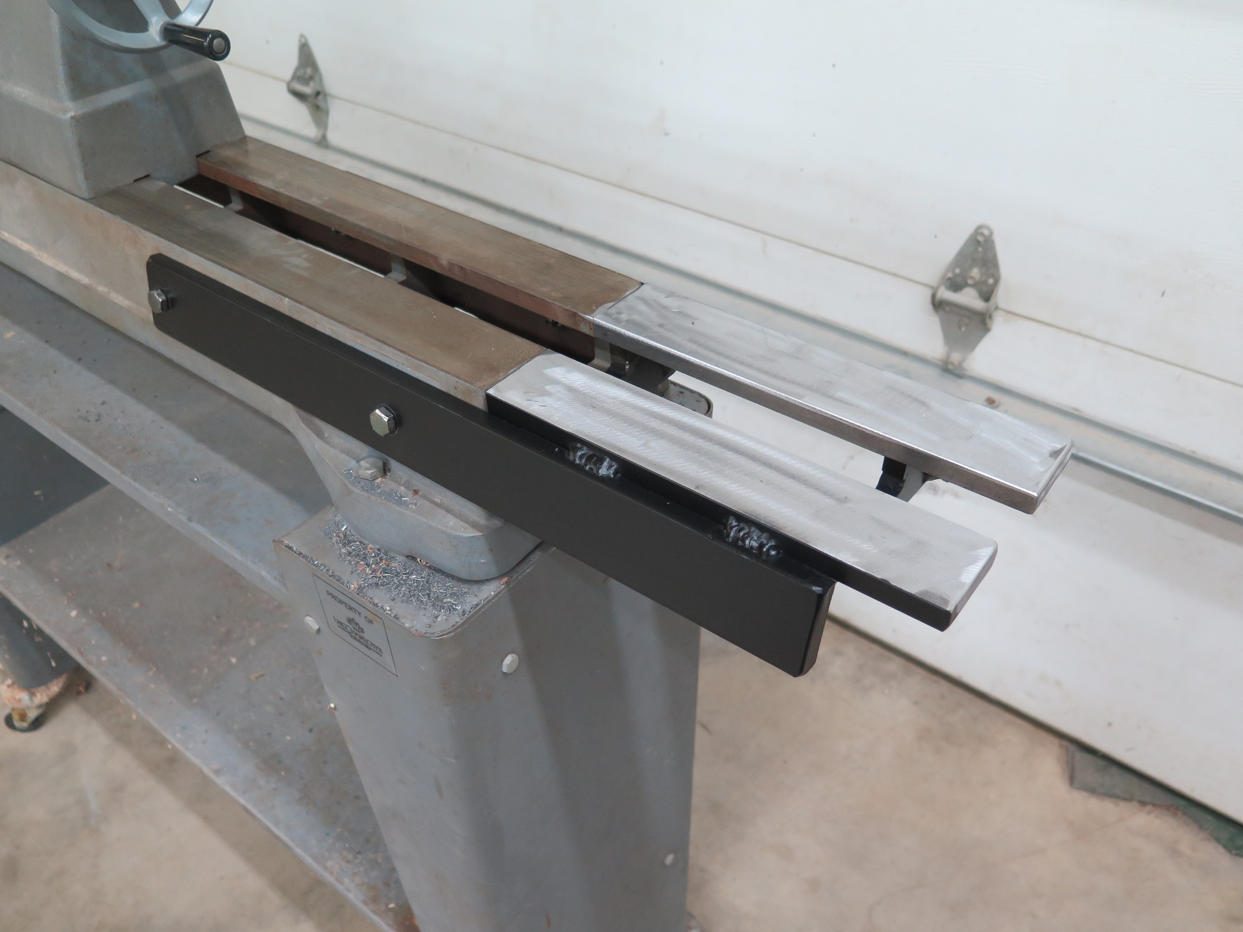 Homemade Lathe Bed Extension – Eclectic Mechanicals