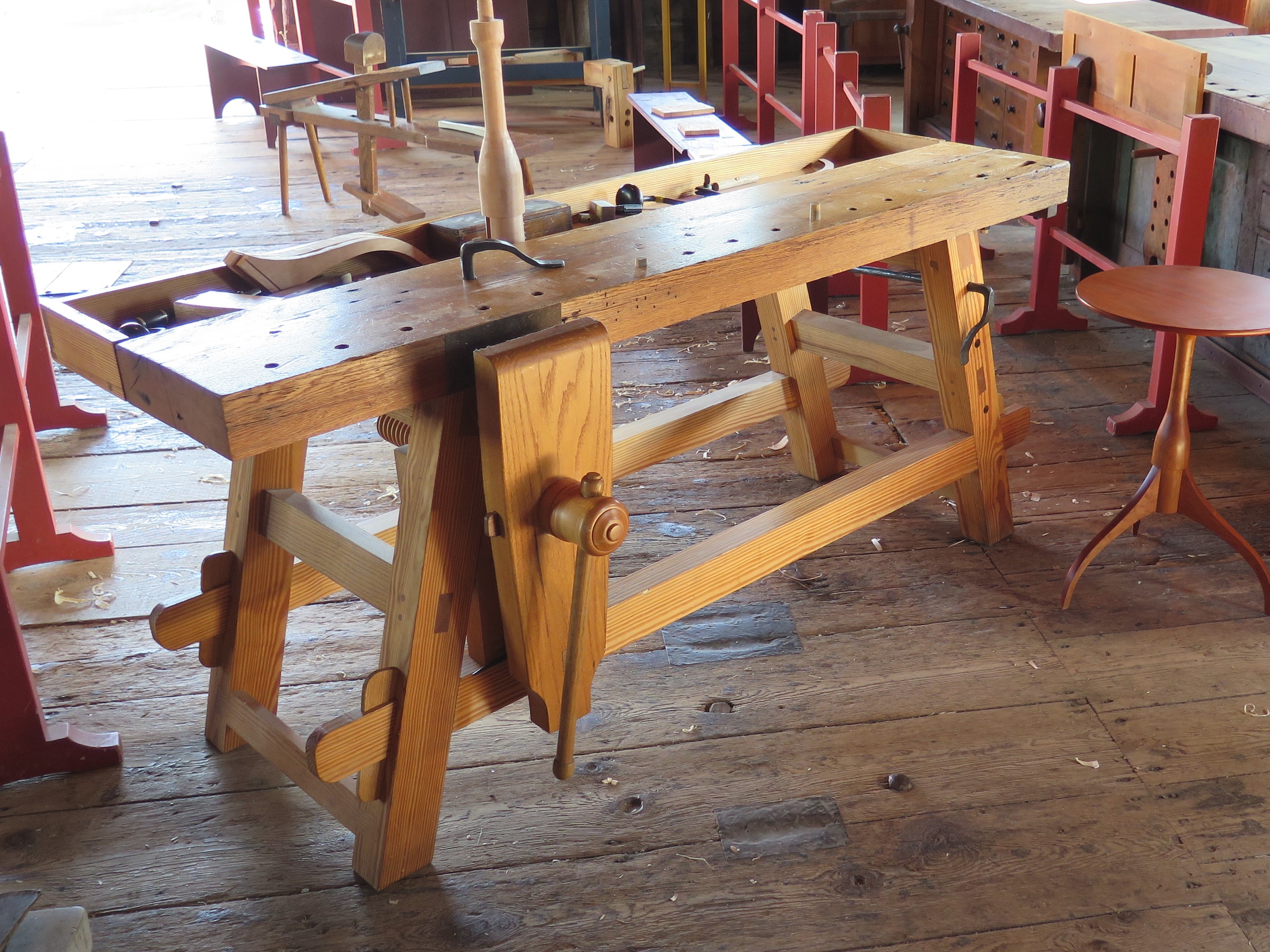 New Moravian Workbench Class for 2023 – Eclectic Mechanicals